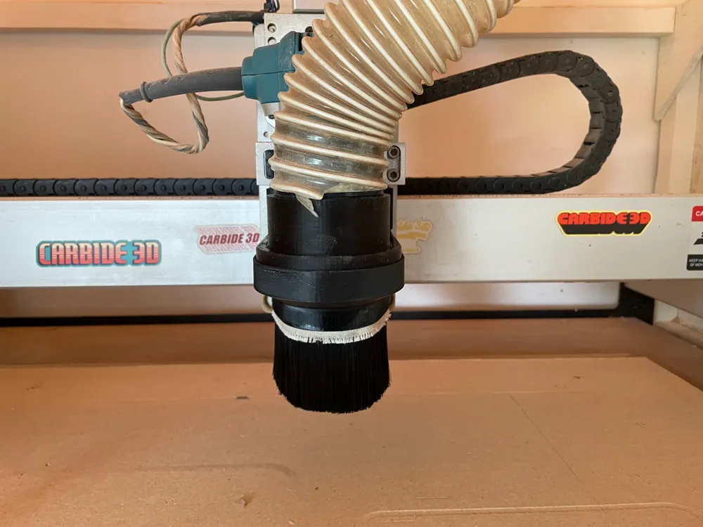Dust Defender: CNC Router Dust Collection System - Free 3D Print Model ...