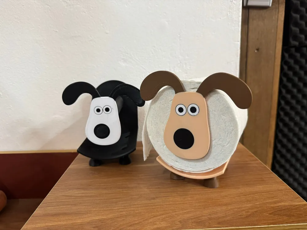 gromit toilet paper (no support) by minju jin MakerWorld: Download Free ...