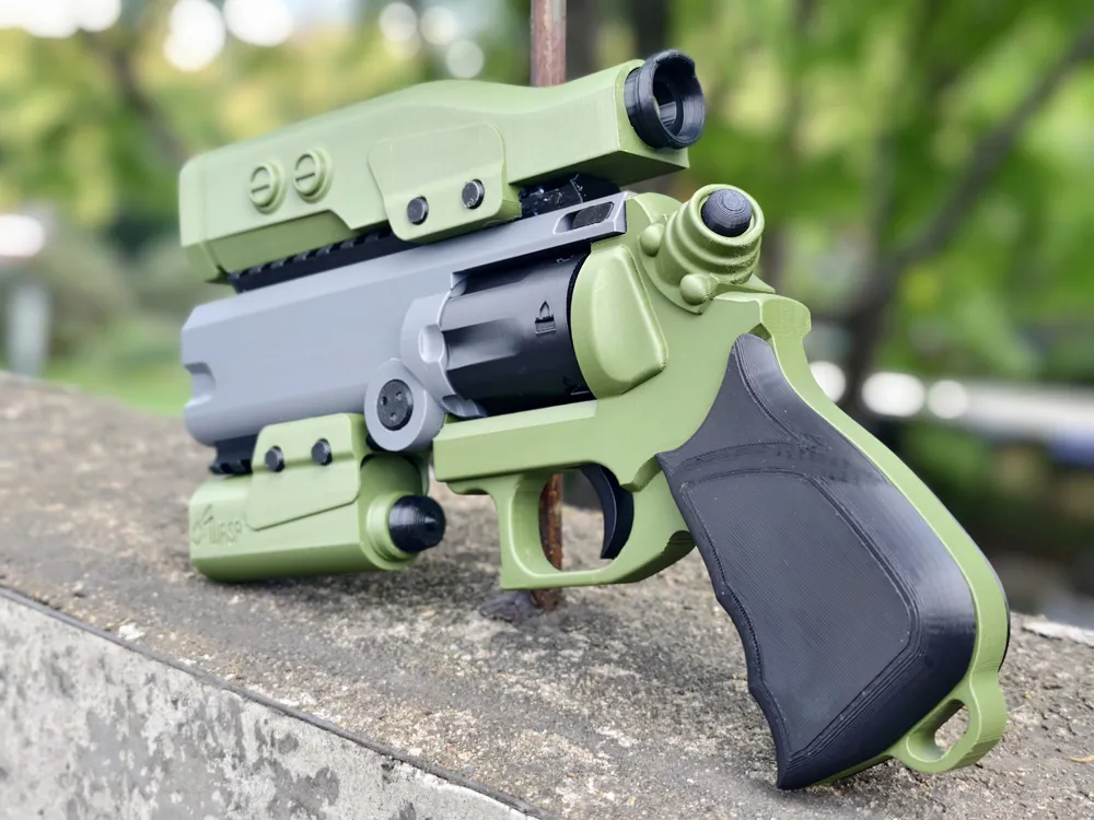 Avatar SN-9 WASP Revolver Fidget Spinner toy - Free 3D Print Model ...