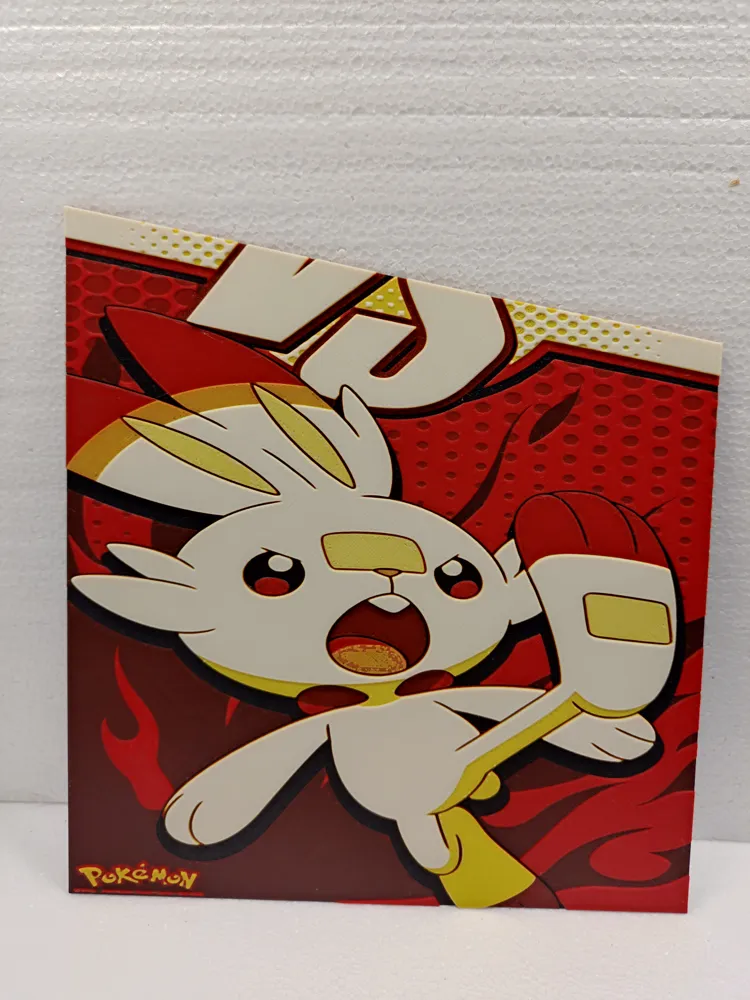 Pokemon Pikachu VS Scorbunny - Modèle d'Impression 3D Gratuit - MakerWorld