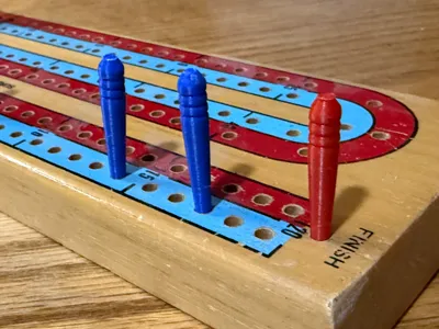 cribbage 3d print model download - MakerWorld