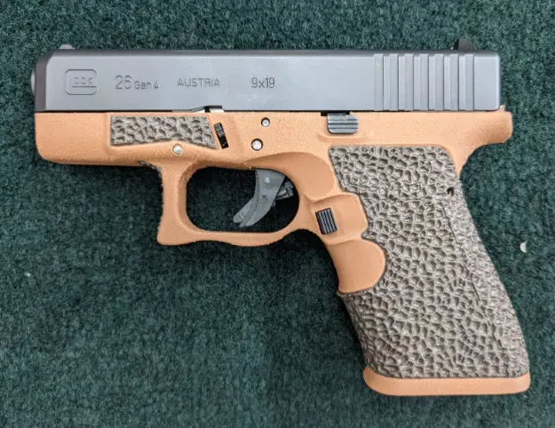 glock 26 lovely stipple by ChiChiBoo - MakerWorld