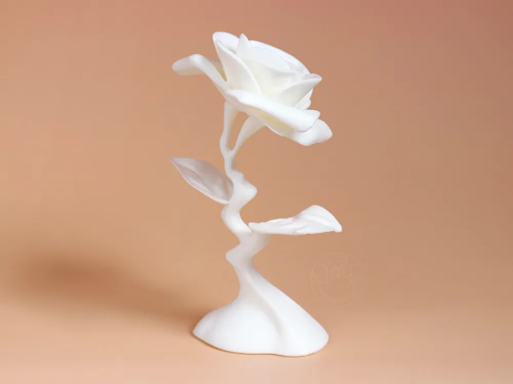 Modern Rose - Free 3D Print Model - MakerWorld