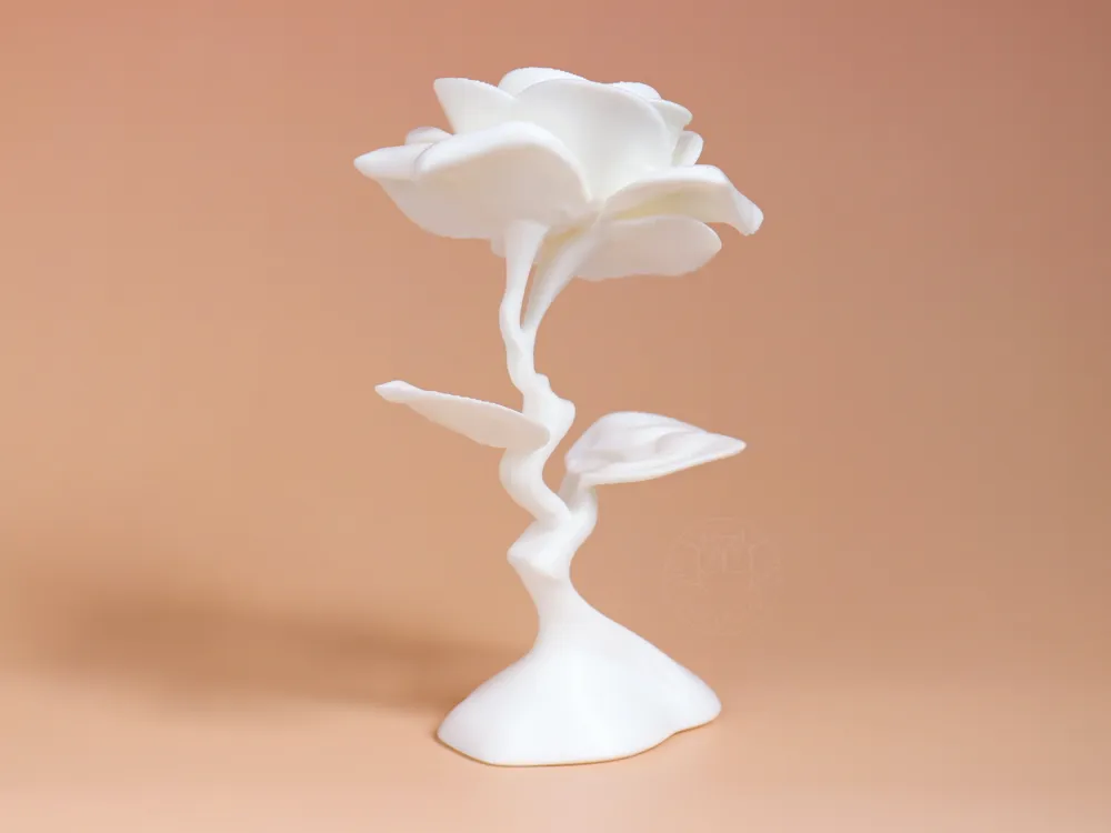 Modern Rose - Free 3D Print Model - MakerWorld