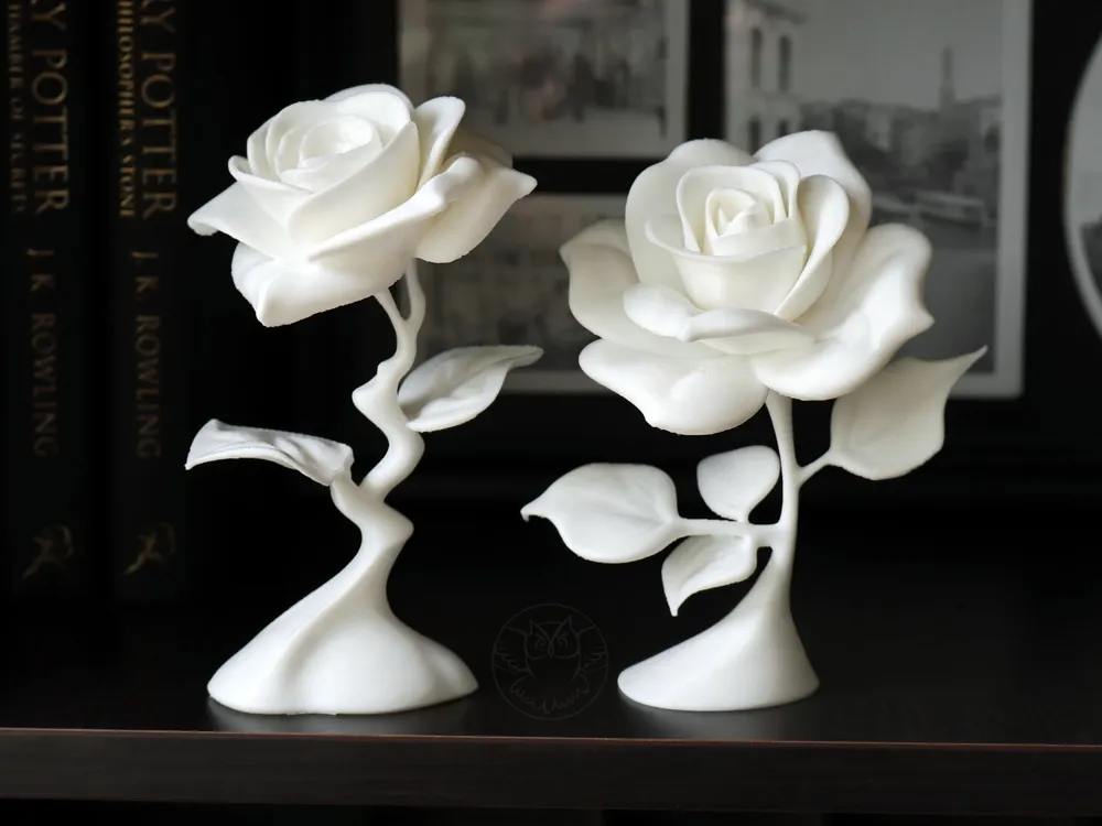 Modern Rose - Free 3D Print Model - MakerWorld