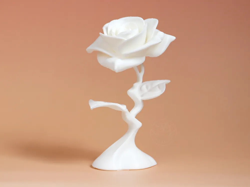 Modern Rose - Free 3D Print Model - MakerWorld