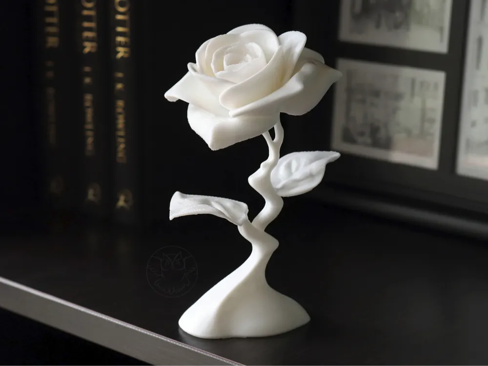 Modern Rose - Free 3D Print Model - MakerWorld