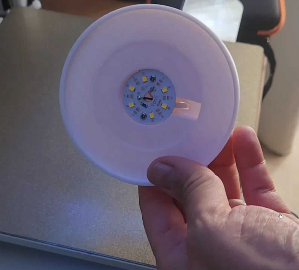 Lithophane led light base adapter 3W by Artwave3D - MakerWorld