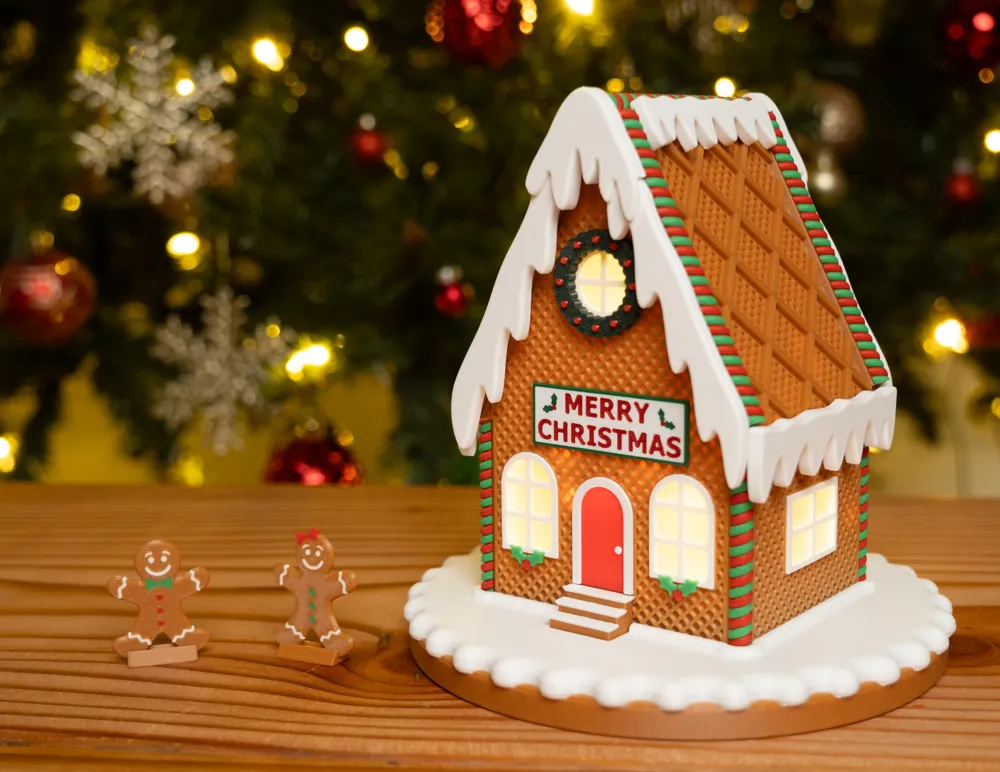 Gingerbread House | Christmas Decor by bkprint3d MakerWorld: Download ...