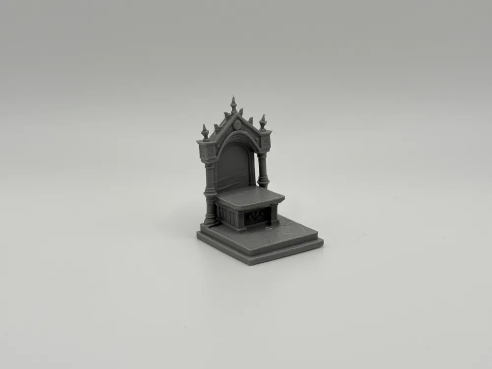 DnD Miniature Altar by wif1973 - MakerWorld
