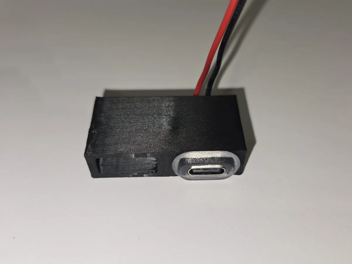 USB Type C power connector - Free 3D Print Model - MakerWorld