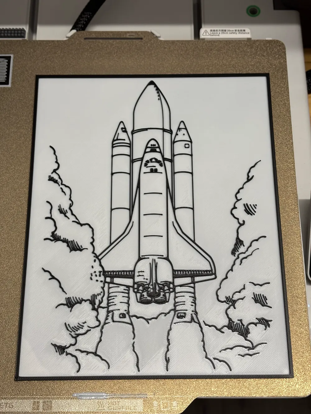 Space Shuttle Launch - Blueprint - Poster by PaperPlaneLab - 纸飞机工作室 ...