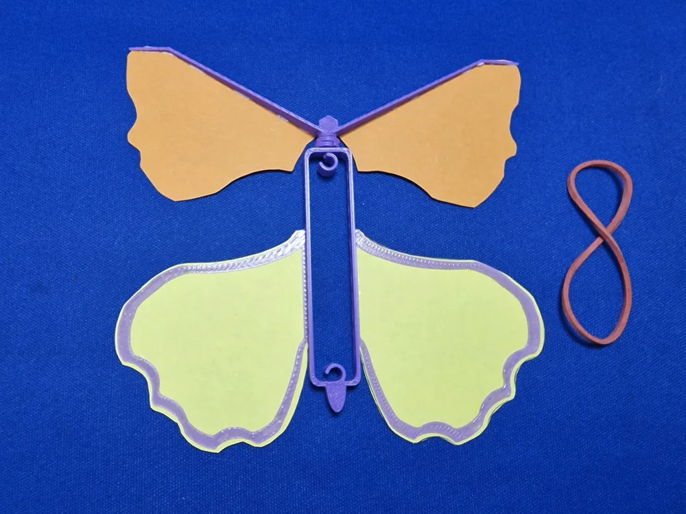 Real Flying Butterfly - Free 3D Print Model - MakerWorld