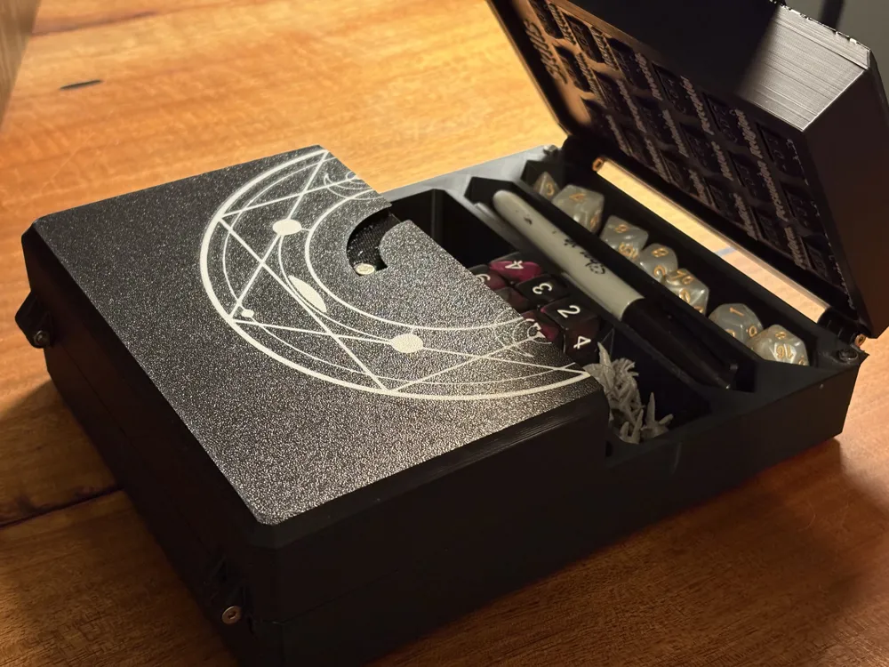 Ultimate DND Players Kit - v2 Lockable, Tracking - Free 3D Print Model ...