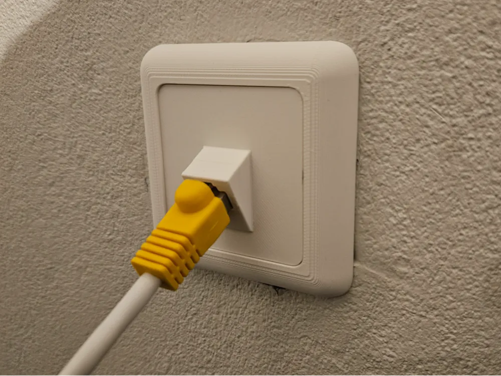 RJ45 Wall Socket Plate by Nasirloo - MakerWorld