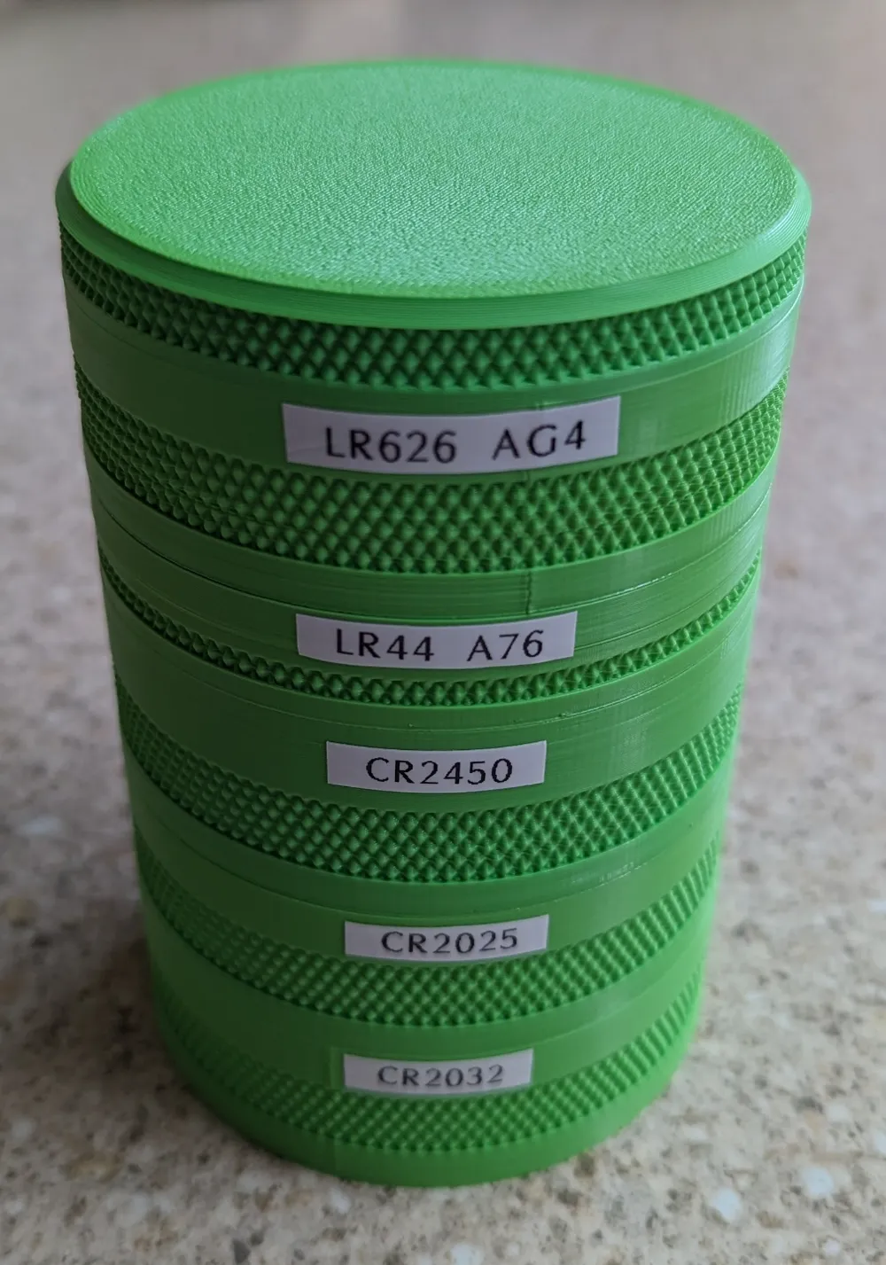 Modular Button Battery Cell Storage by StampyDriver - MakerWorld