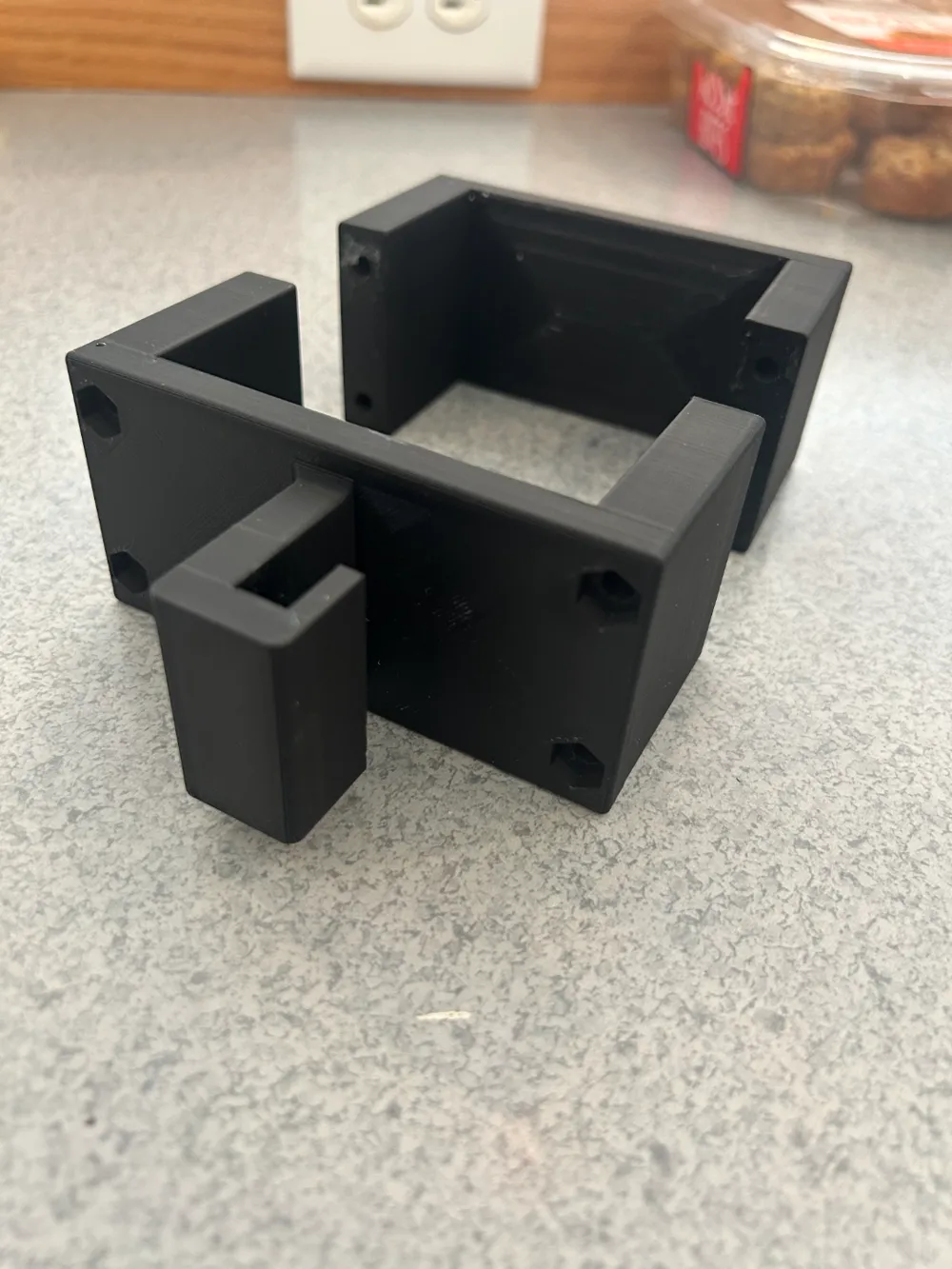 Baby and Dog Gate Brackets for 3" Metal Tube Railing by westy - MakerWorld