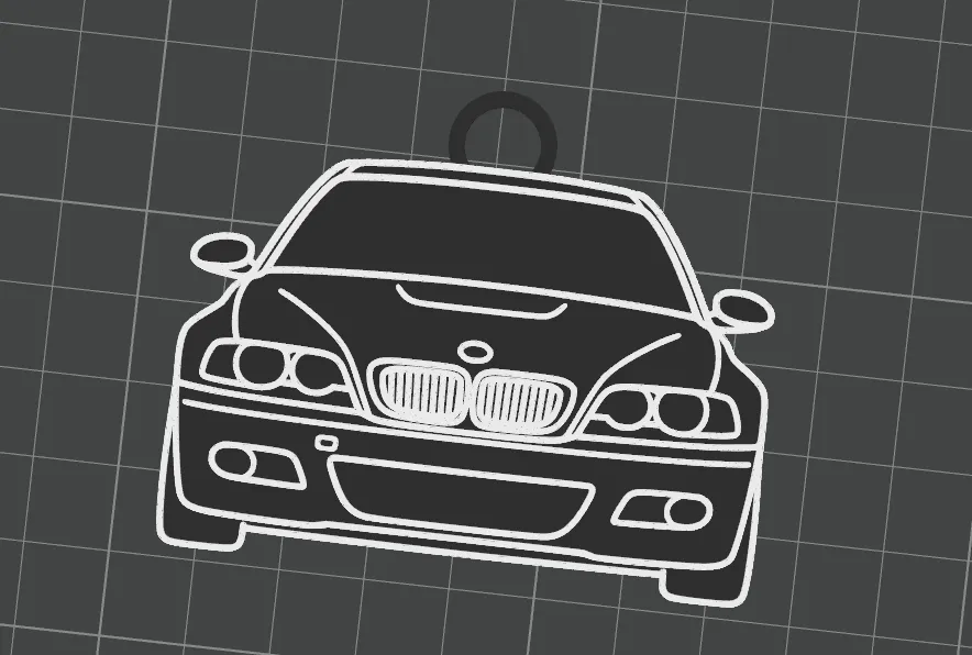 BMW E46 KEYCHAIN by Byslovas MakerWorld: Download Free 3D Models