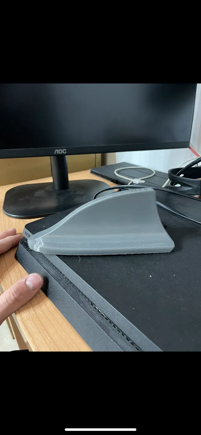 shark fin for cars - Free 3D Print Model - MakerWorld