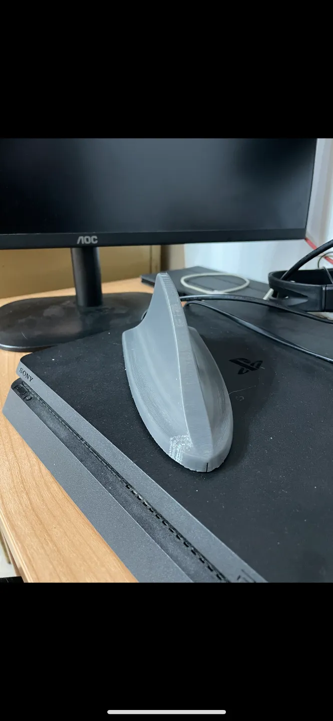 shark fin for cars - Free 3D Print Model - MakerWorld