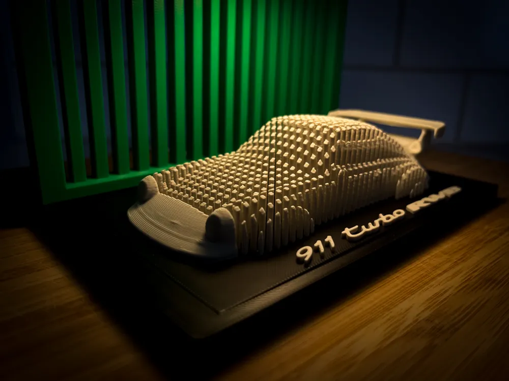 Porsche 911 Turbo RWB Hoonigan - Layered Car Art Remixed by ShapeShift ...