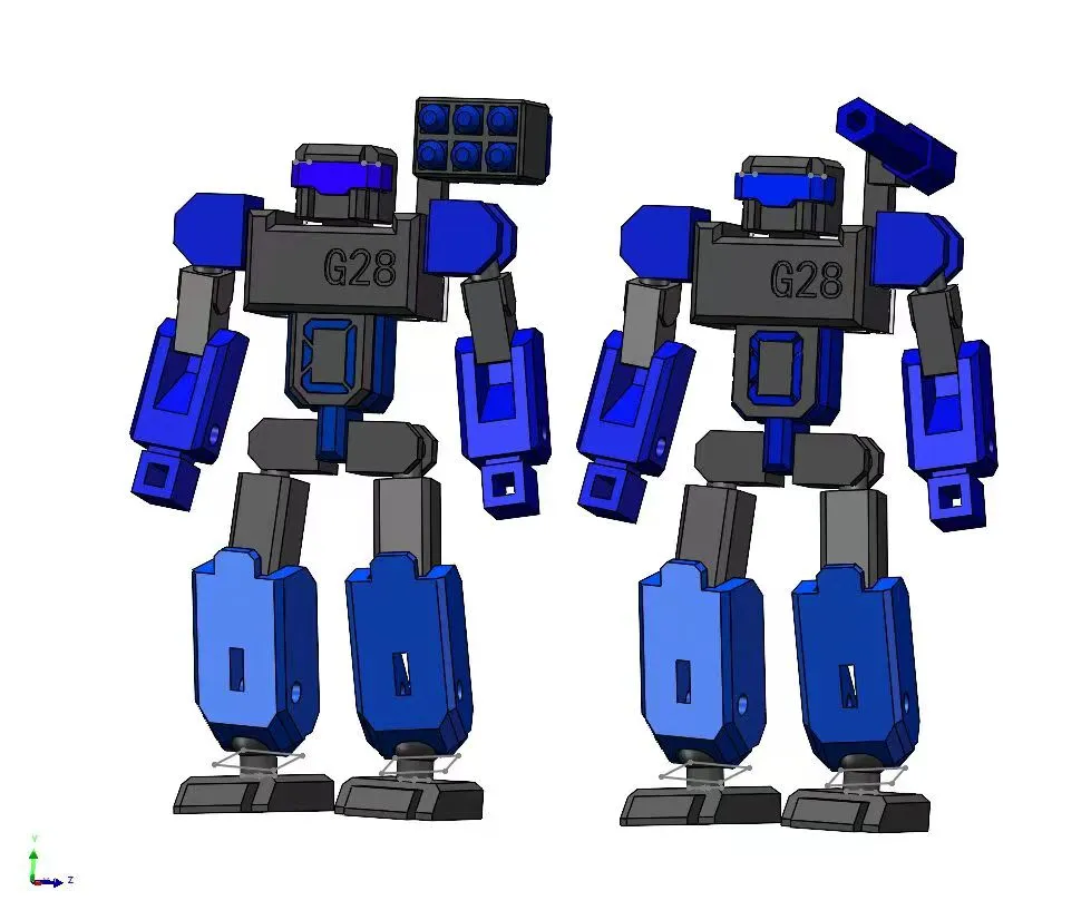 Zero Minion Rocket Launcher Xr01 By 邮电28 Makerworld Download Free 3d Models