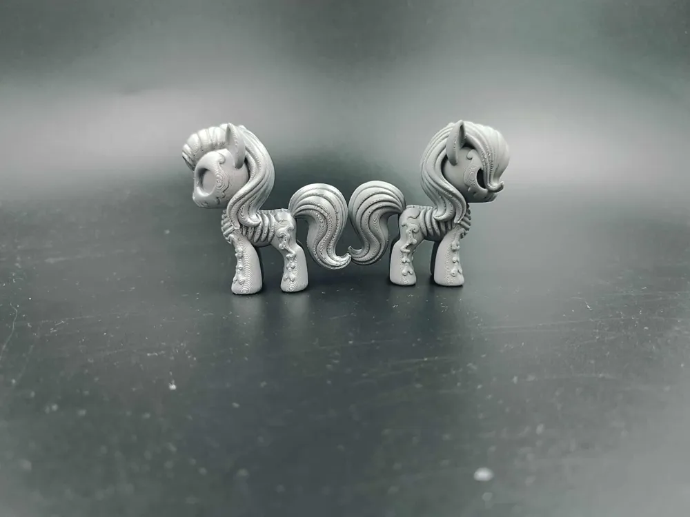 Halloween Skeleton My Little Pony - MLP - Toy by drakeforge3d ...