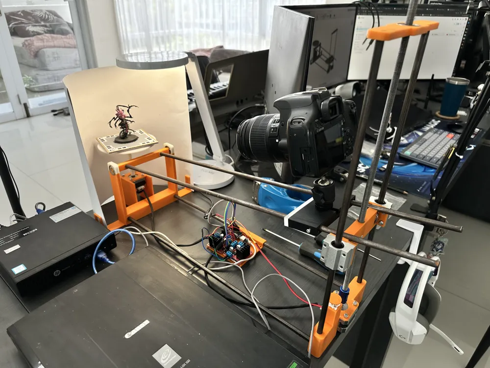 3D Photogrammetry Scanner with DSLR - Free 3D Print Model - MakerWorld