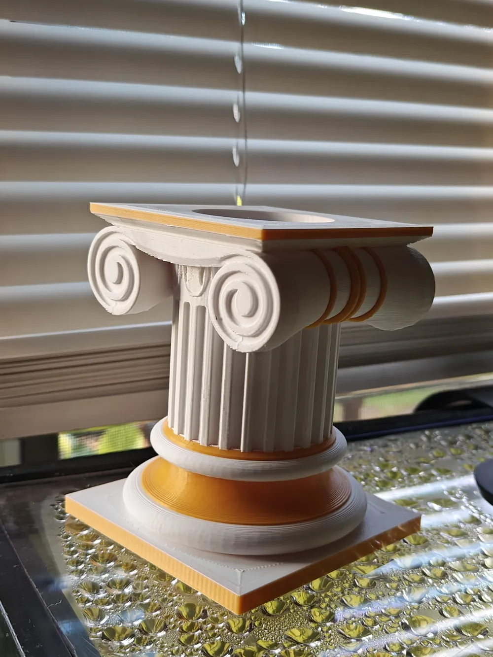 Greek Ionic Column Pen/Pencil Holder - Free 3D Print Model - MakerWorld
