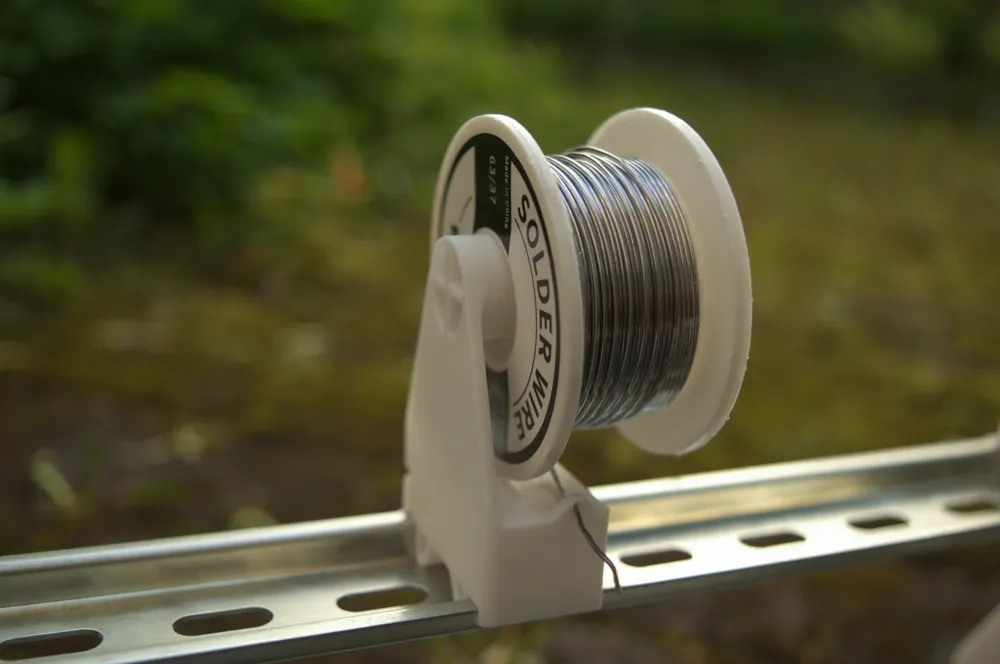 DIN rail spool holder - Free 3D Print Model - MakerWorld