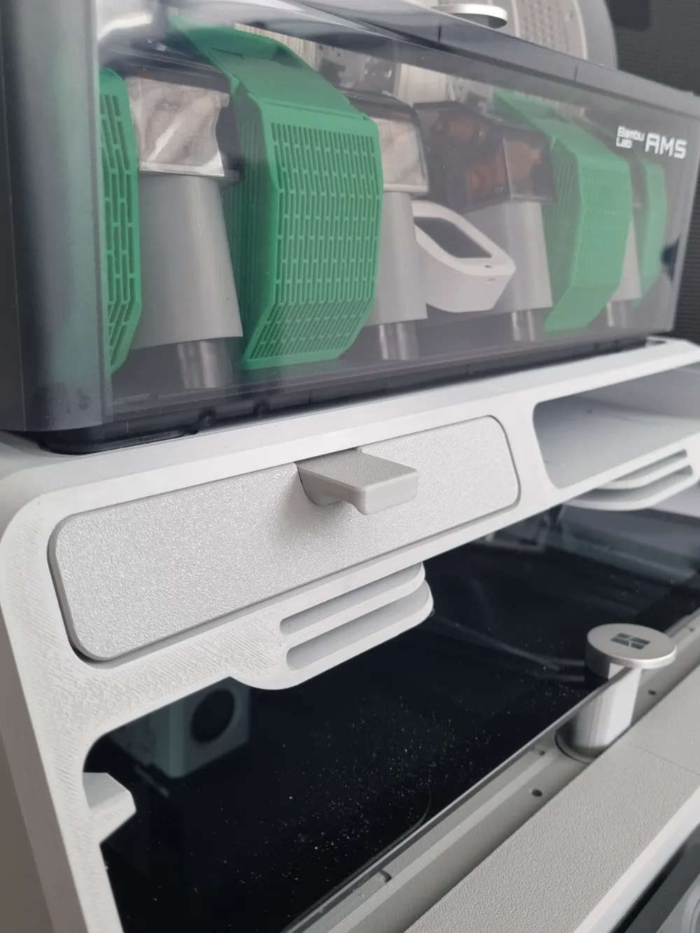 Smaller Drawer Handle for AMS Riser V2 by maCyo42 Remixed by brainrack ...