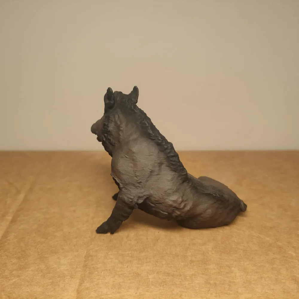Wild Boar miniature sculpture / Warthog - Free 3D Print Model - MakerWorld