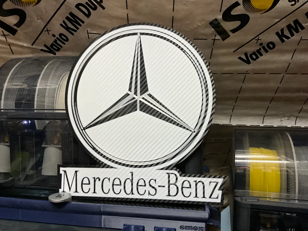 mercedes Lightbox stl dispo by Vitormhs - MakerWorld