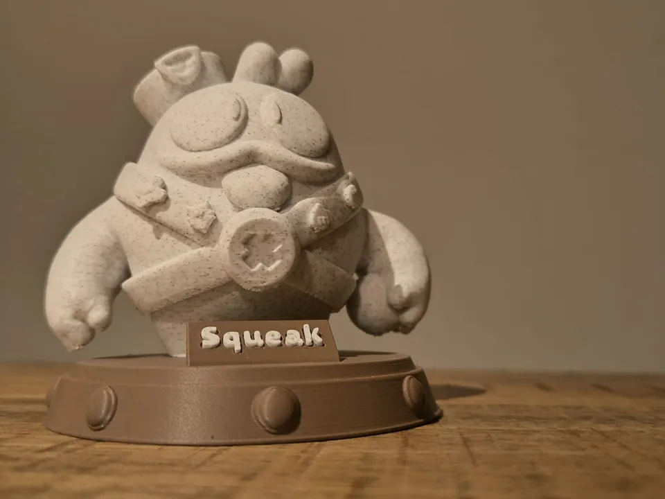 Squeak | XL Brawl Stars Figurine (No AMS) by Mike.stl MakerWorld ...
