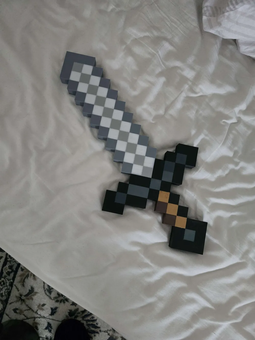 Minecraft Sword (iron) by Sgt.Miningdrill MakerWorld: Download Free 3D ...