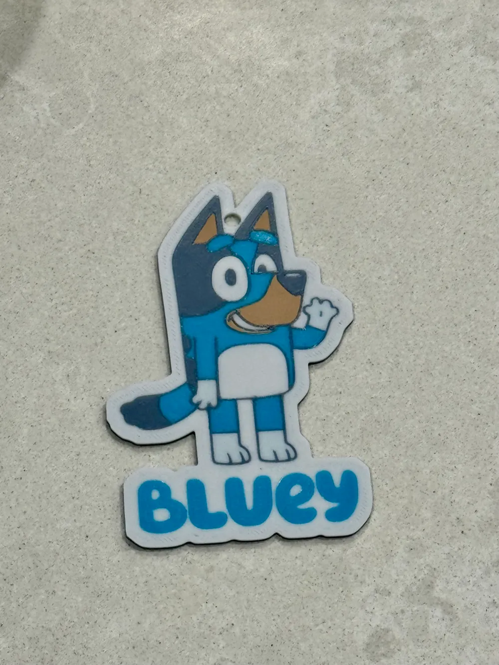 Bluey Ornament or Keychain by Bearrr - MakerWorld