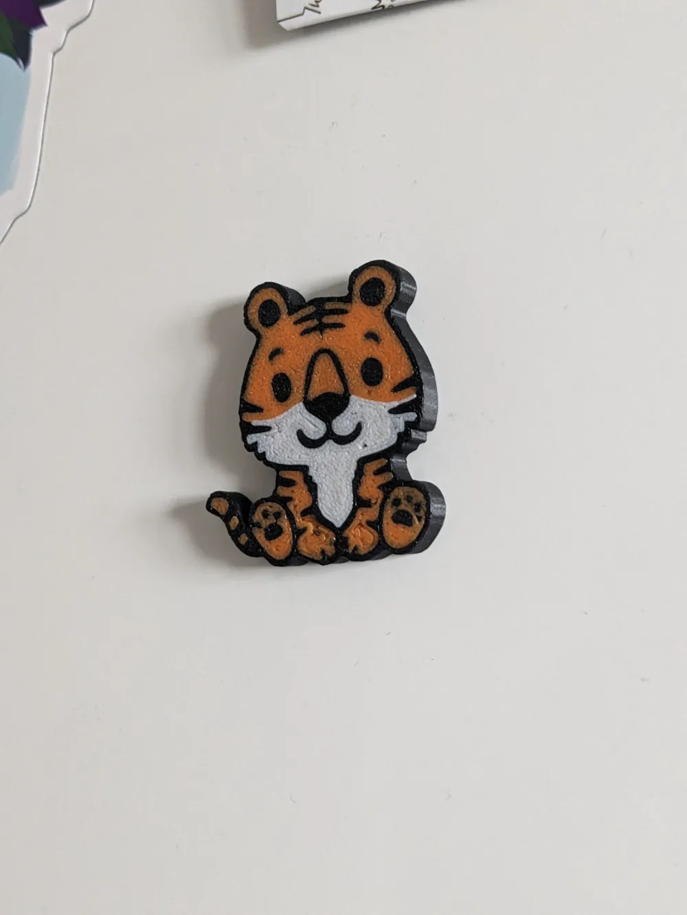 Cute Tiger Magnet Remixed by keysim - MakerWorld