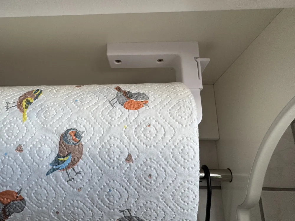 Küchenrollenhalter für Nische Abnehmbar Click – Kostenloses 3D ...