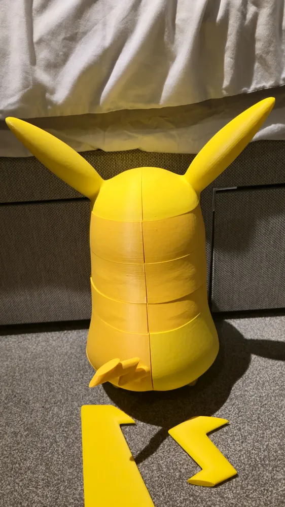 Life size Pikachu - Free 3D Print Model - MakerWorld