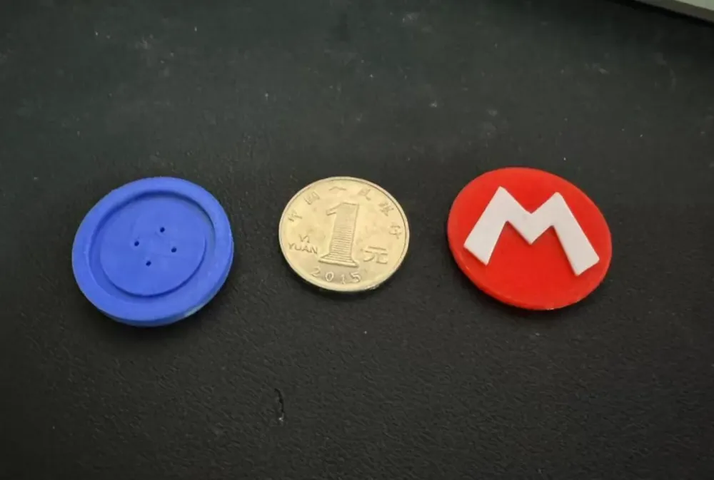 Mario's little button by Himy - MakerWorld