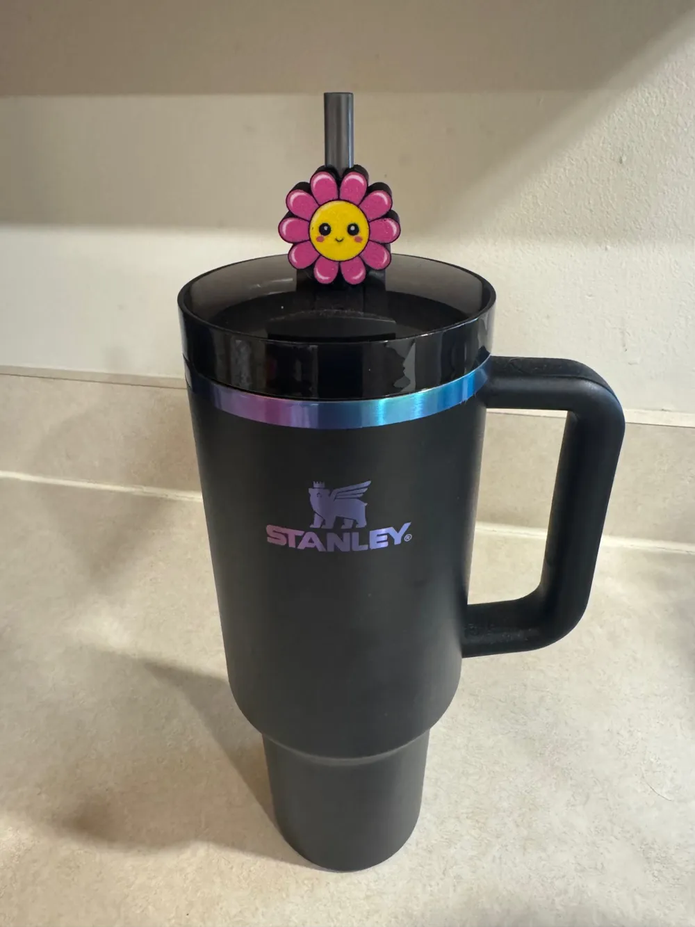 Flower Stanley Cup Straw Topper by Carman3D MakerWorld: Download Free ...