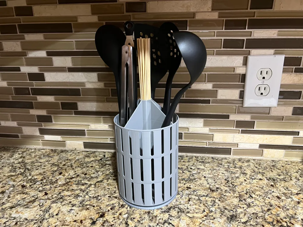 Cooking Utensil Caddy/Carousel by MKCAMC - MakerWorld