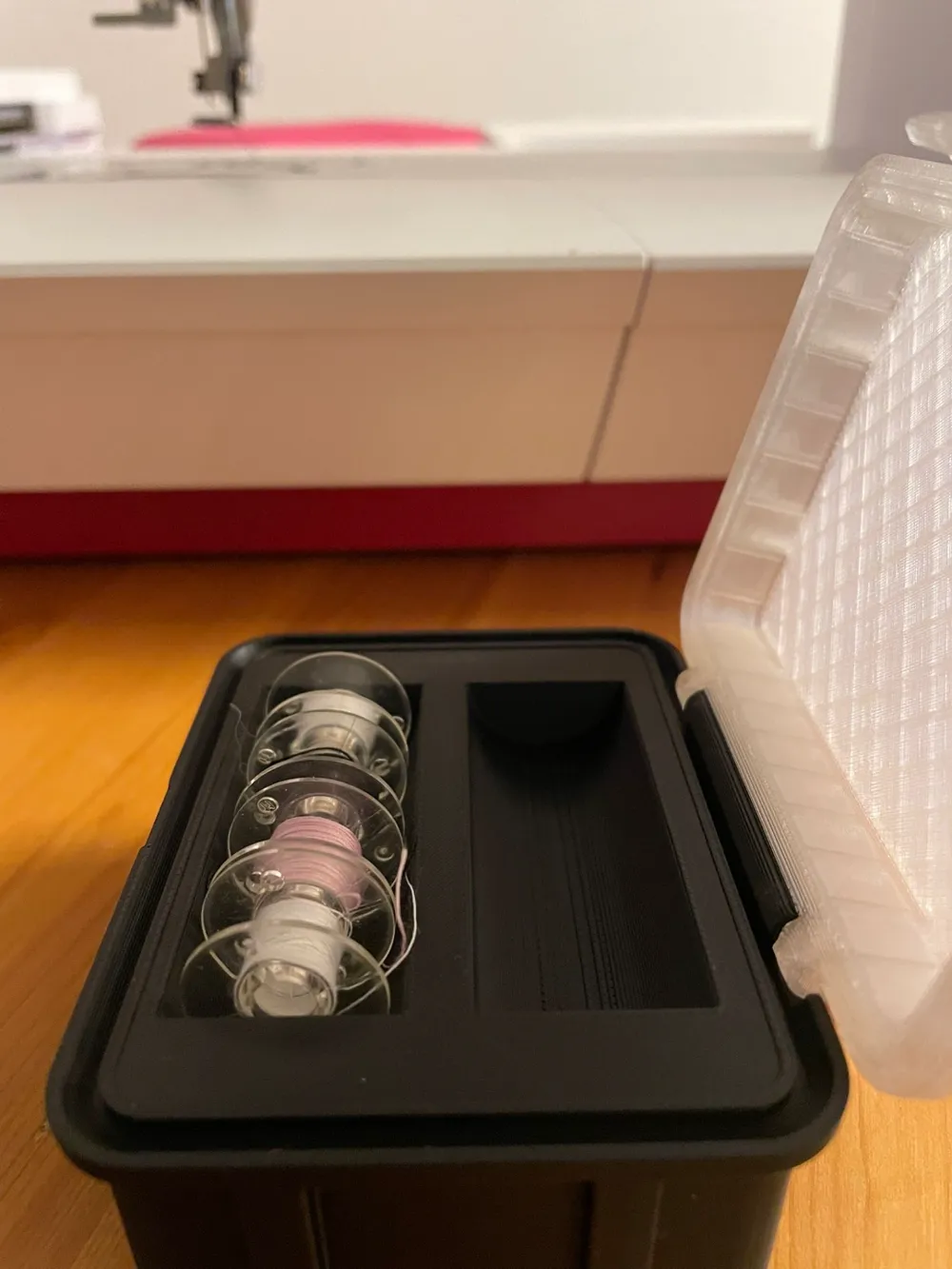 Spool Box // Underwind Box // sewing machine Remixed by Webster ...