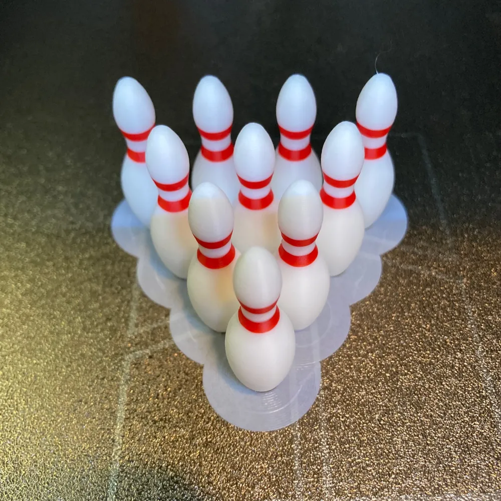Mini Bowling Pin Set (Barbie Sized) Quick