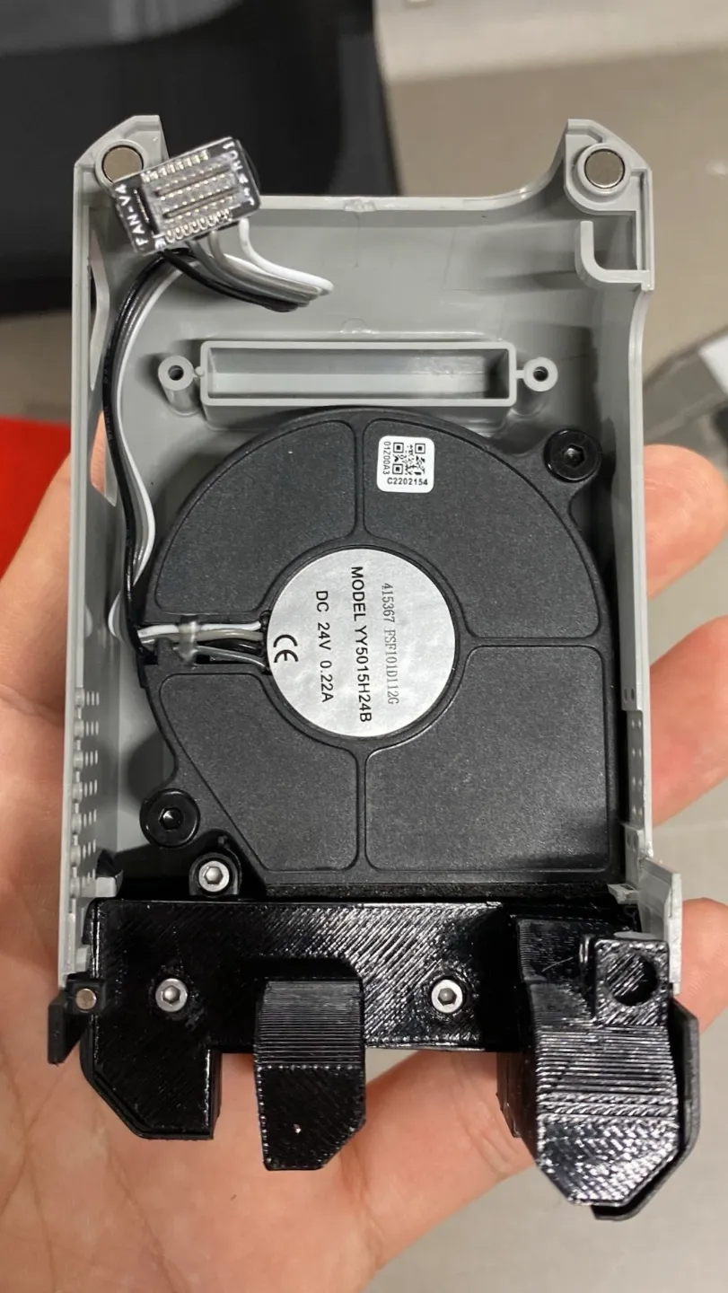 Bambu Lab P1P Front Assembly Fan Cover by Allen MakerWorld: Download ...