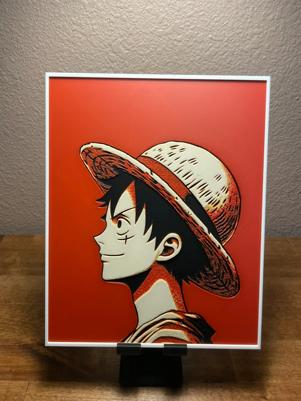 Hueforge - One Piece - Luffy Side View by Cloudy Nostalgia MakerWorld ...
