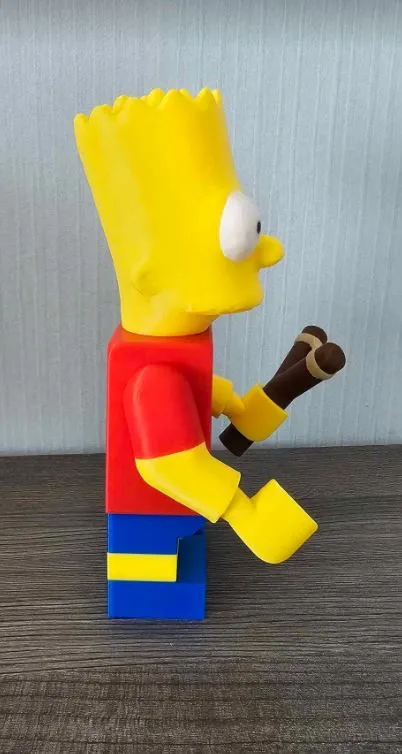 Big Brick * The Simpsons - Bart Simpson by cBoLsmUiEc - MakerWorld