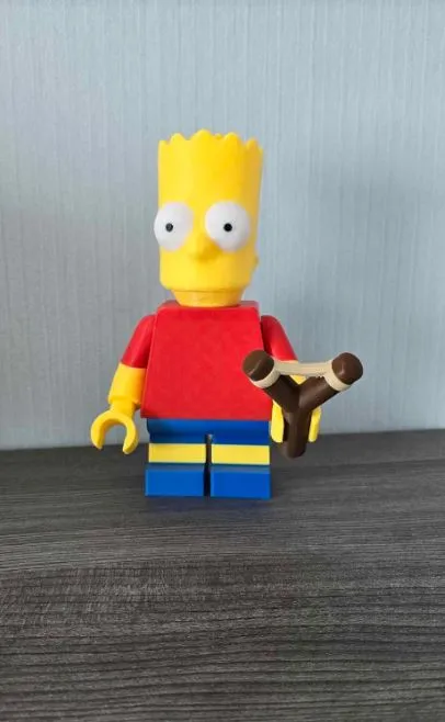 Big Brick * The Simpsons - Bart Simpson by cBoLsmUiEc - MakerWorld