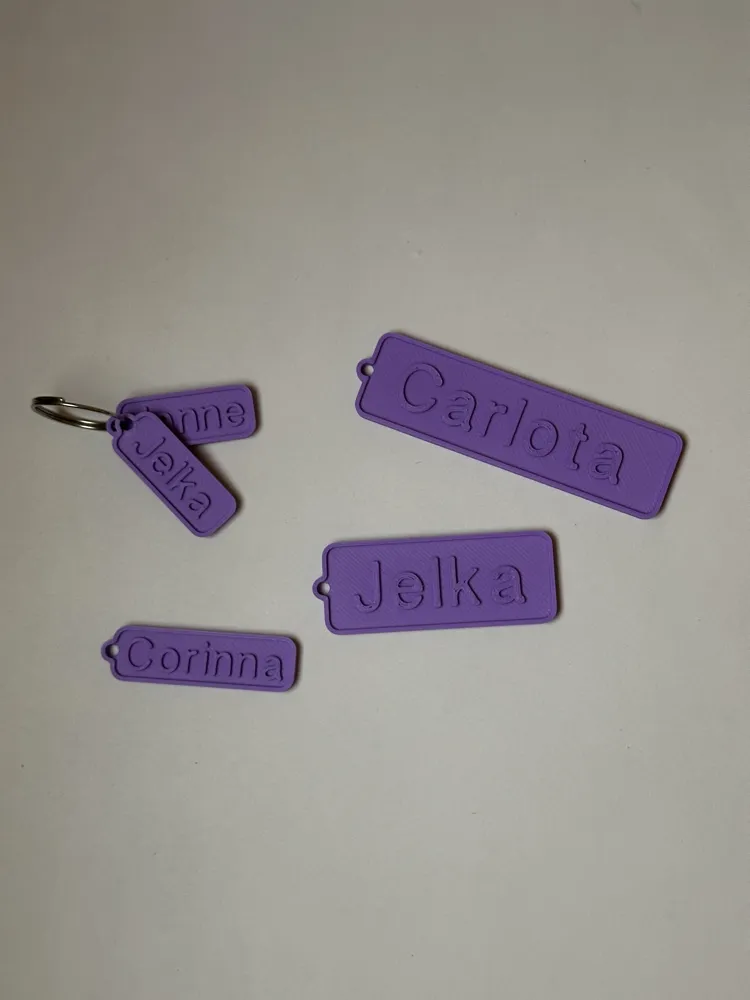 customizable name tag fast print - Free 3D Print Model - MakerWorld