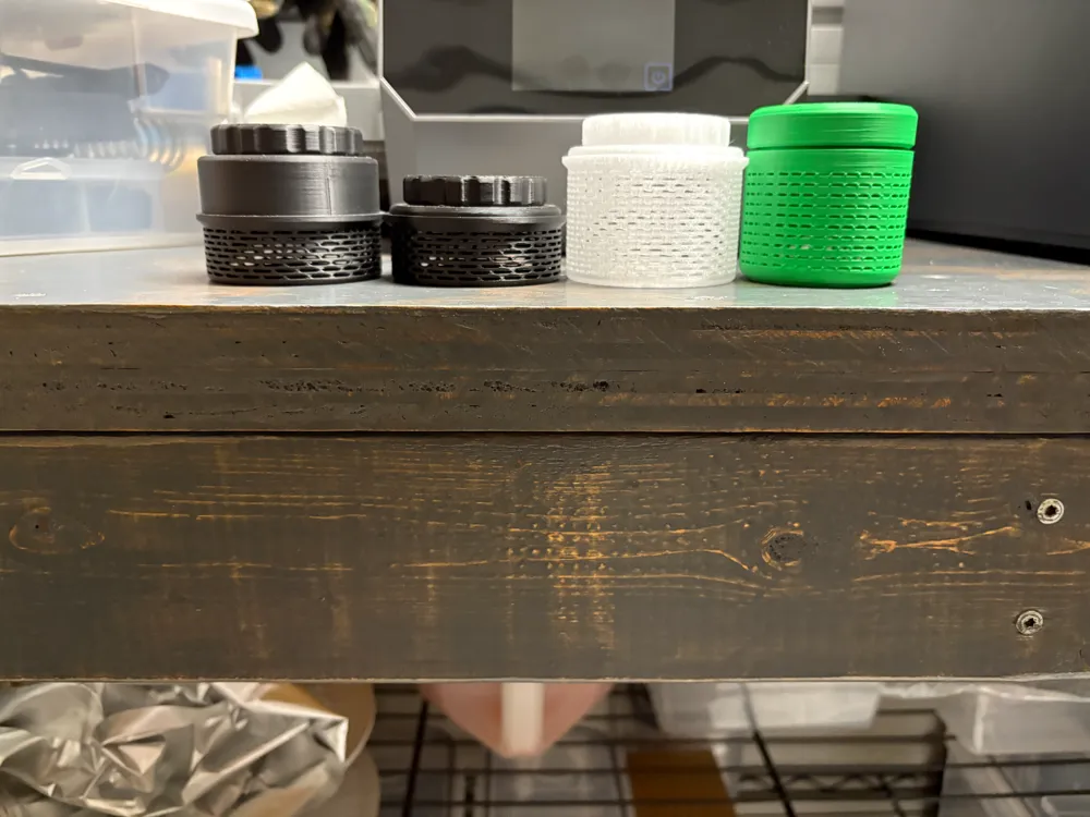 4L Cereal Dry Box Desiccant / Silica Lid LONGER - Free 3D Print Model ...